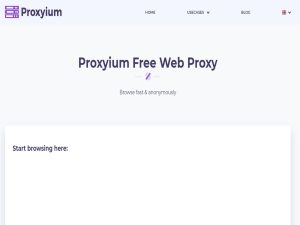Proxyium - A Detailed Guide To Free Web Proxy